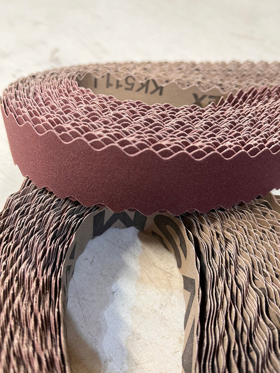 VSM AO 1x72 Belts J-Flex Scalloped – Knifemaker Direct