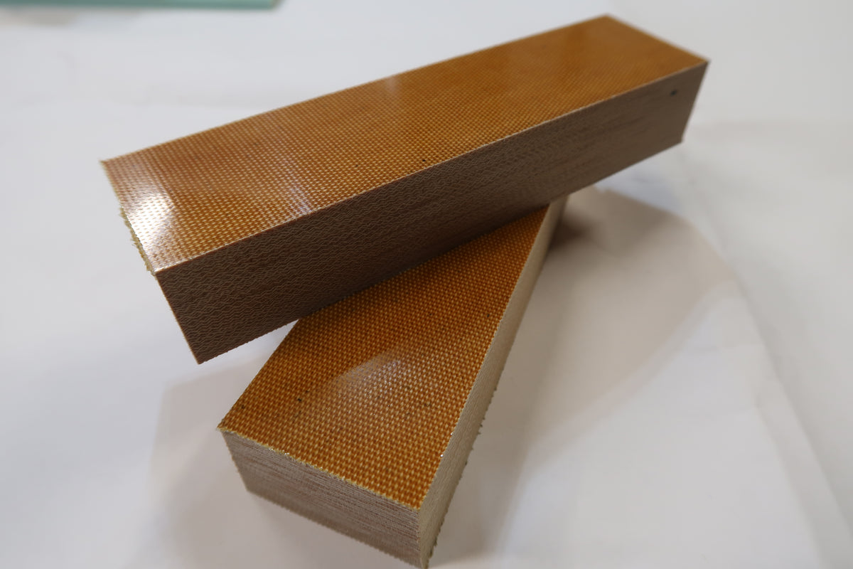 UltreX™ Canvas Micarta® - 1" Block Natural – Knifemaker Direct